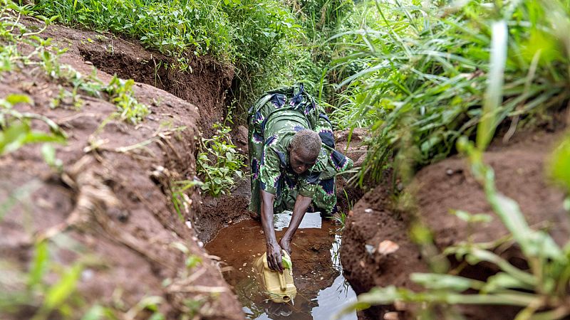 In African villages, water collection remains a lifelong burden