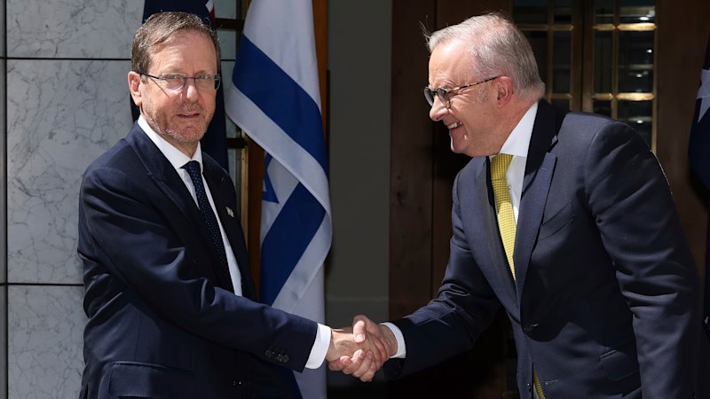 Albanese raises Australian’s death in Gaza with Herzog after condemning ...