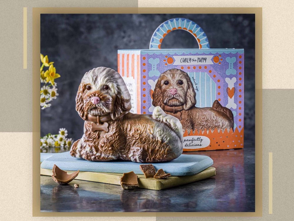 M&S’s Easter egg collection includes a chocolate Curly the cockapoo ...