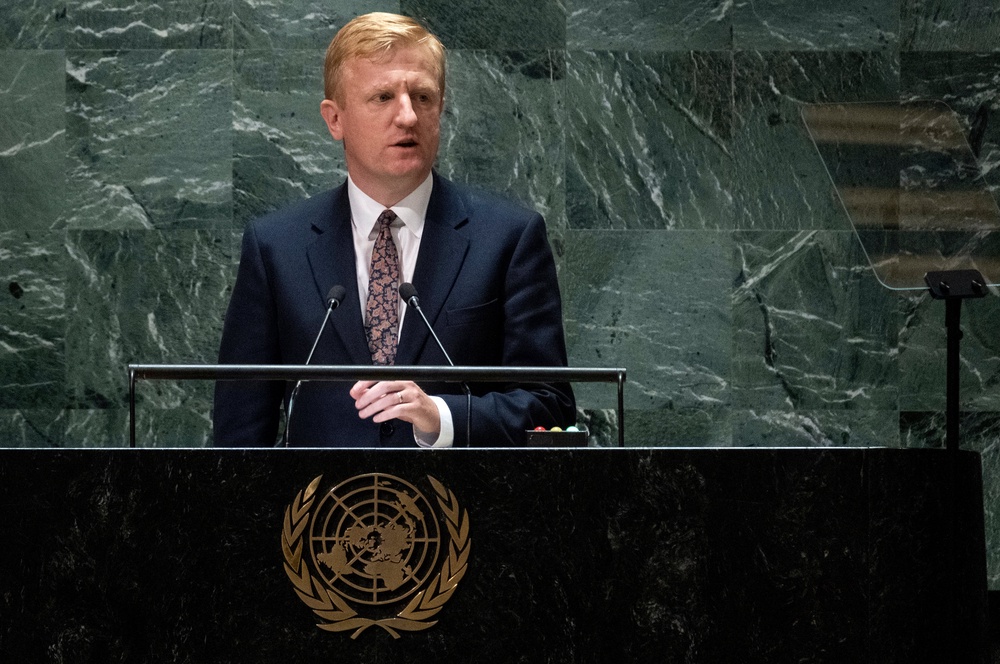 Britain uses UN speech to show that it wants to be a leader on how the ...