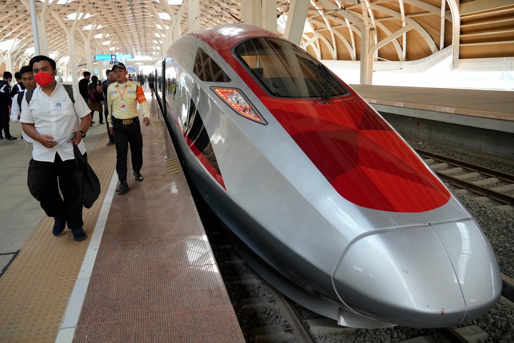 Indonesia is set to launch Southeast Asia's first high-speed railway ...