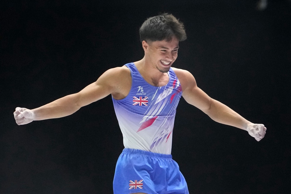 Jake Jarman takes vault gold at World Gymnastics Championships