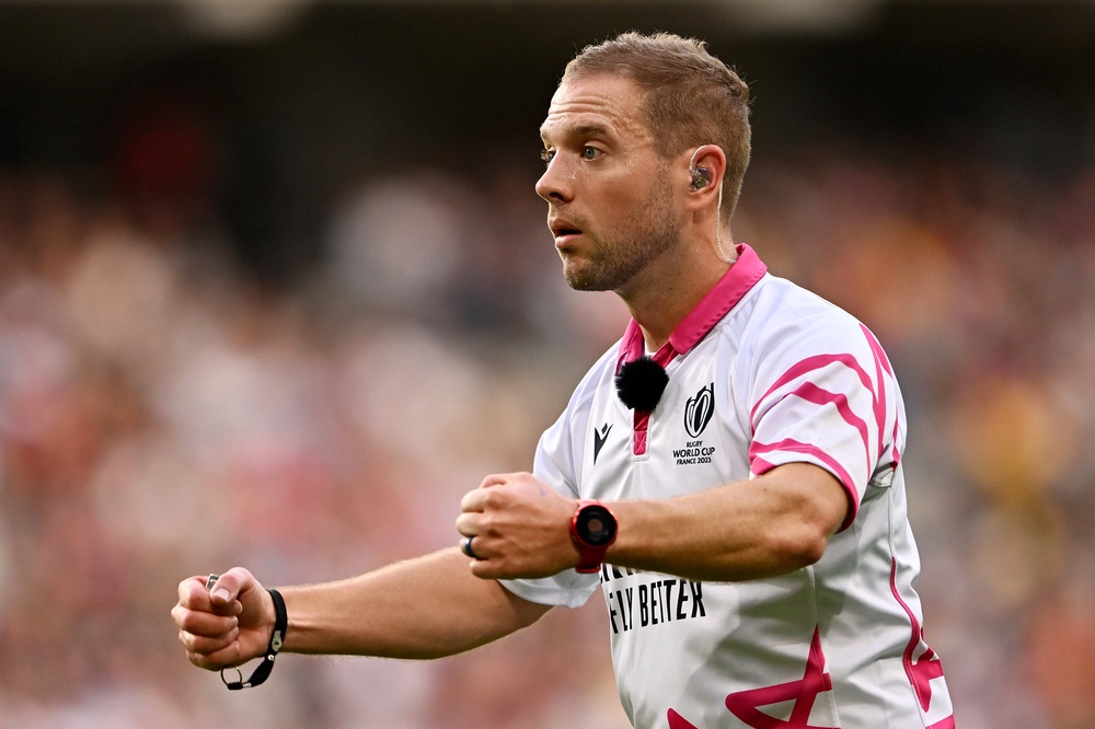 New Zealand vs Argentina referee: Who is Rugby World Cup semi-final ...