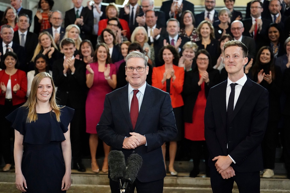 Labour’s new MPs receive rapturous reception in Westminster after ...