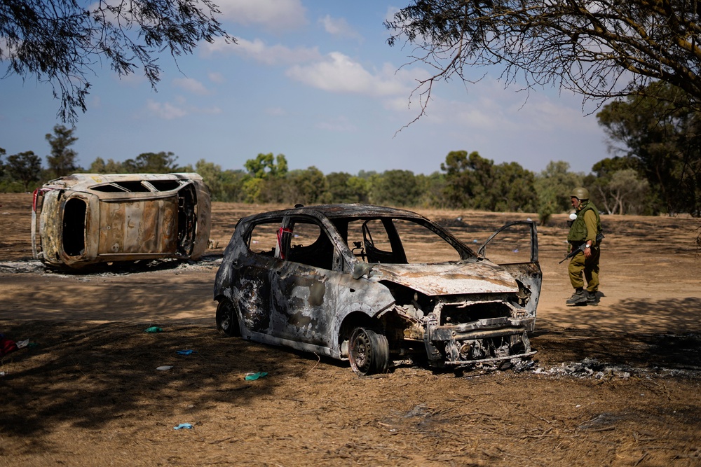 Israeli rescuers release aftermath video of Hamas attack on music ...