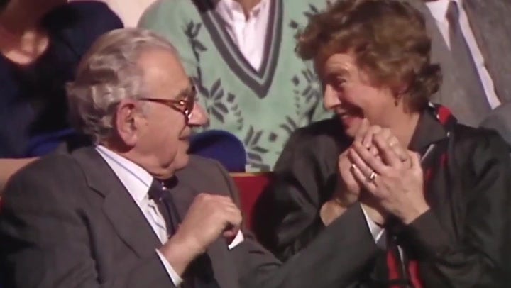 Watch: Nicholas Winton reunited with dozens of children he saved during ...
