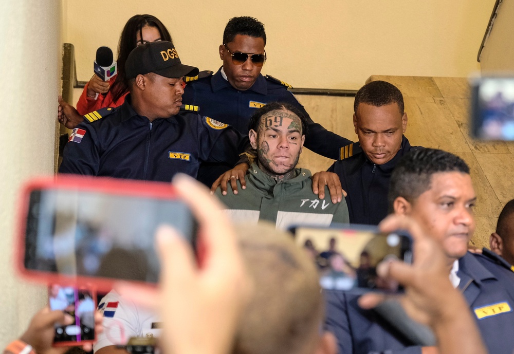 Dominican judge orders conditional release of US rapper Tekashi 6ix9ine ...