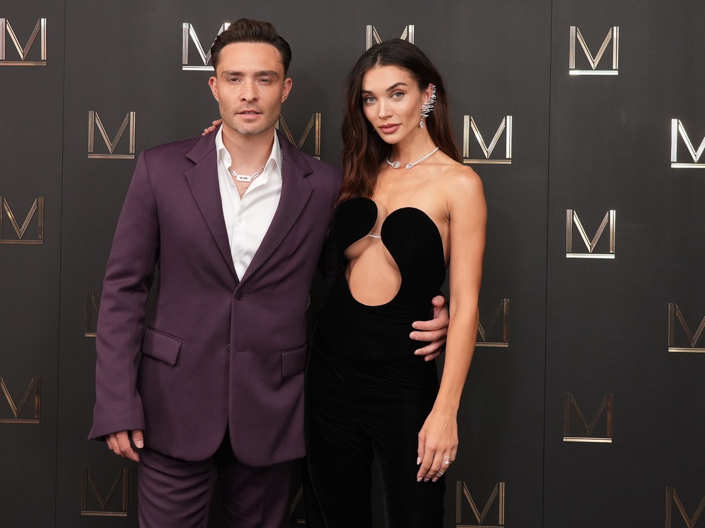 Ed Westwick and wife Amy Jackson welcome baby boy