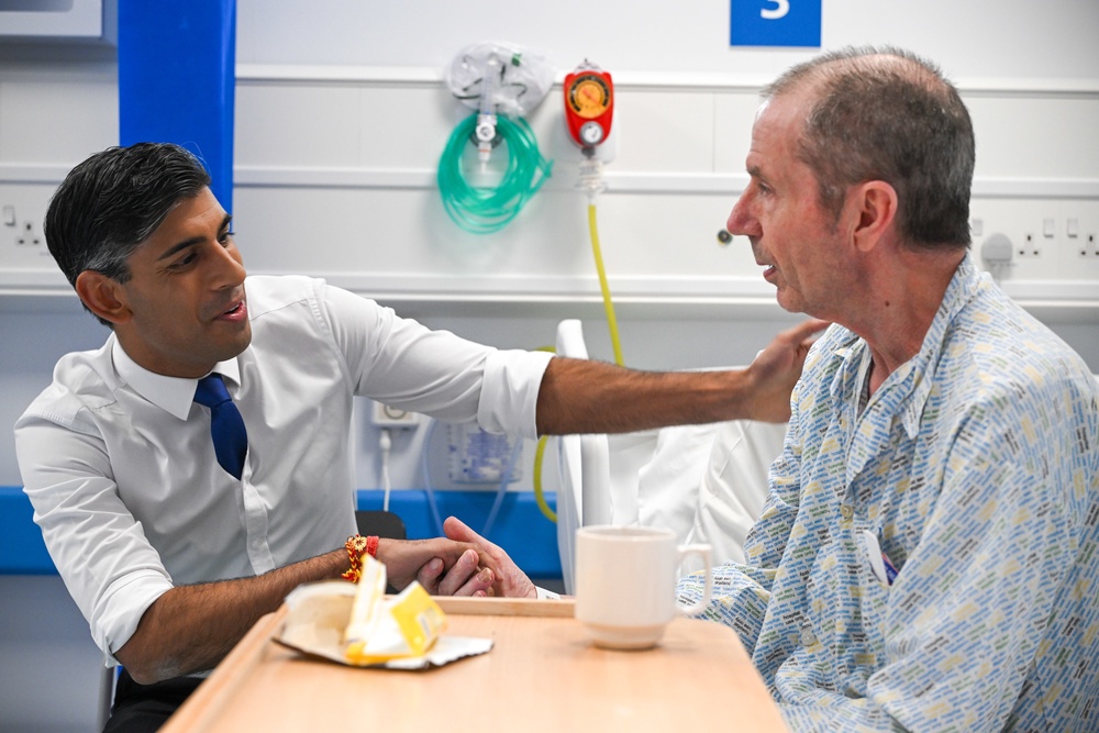 Rishi Sunak: I have failed on pledge to cut NHS waiting lists Rishi Sunak: I have failed on pledge to cut NHS waiting lists
