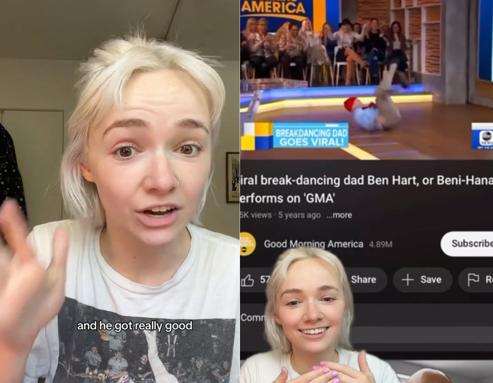 Woman reflects on ‘funny trauma’ around father’s breakdancing career