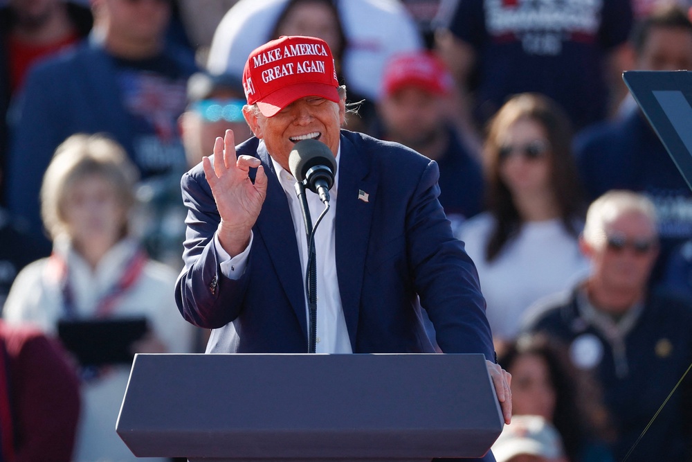 Trump suffers stunning day of setbacks over Stormy, $464m bond and ex-adviser going to jail: Live