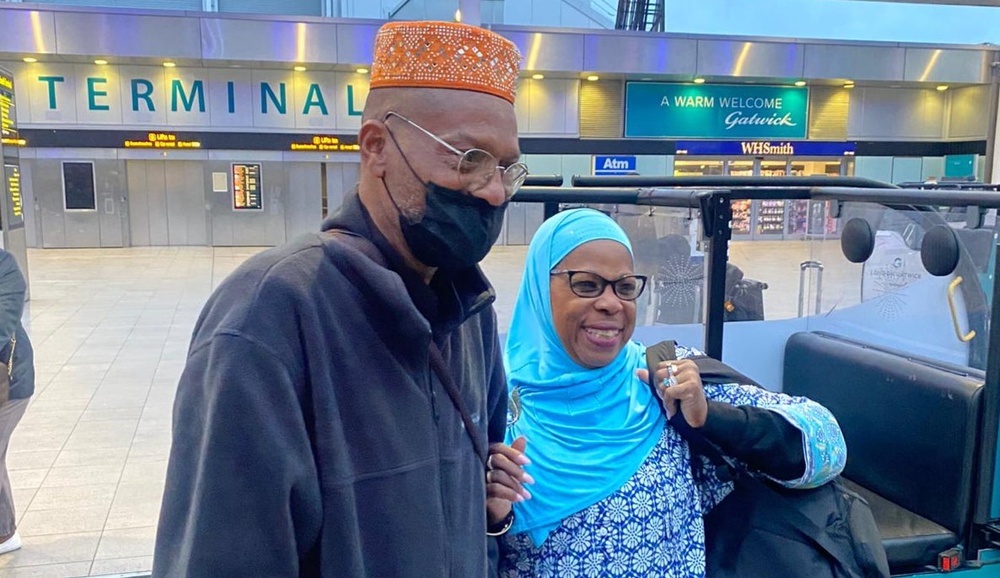 Windrush scandal victim finally back in UK after 40 year exile in Caribbean