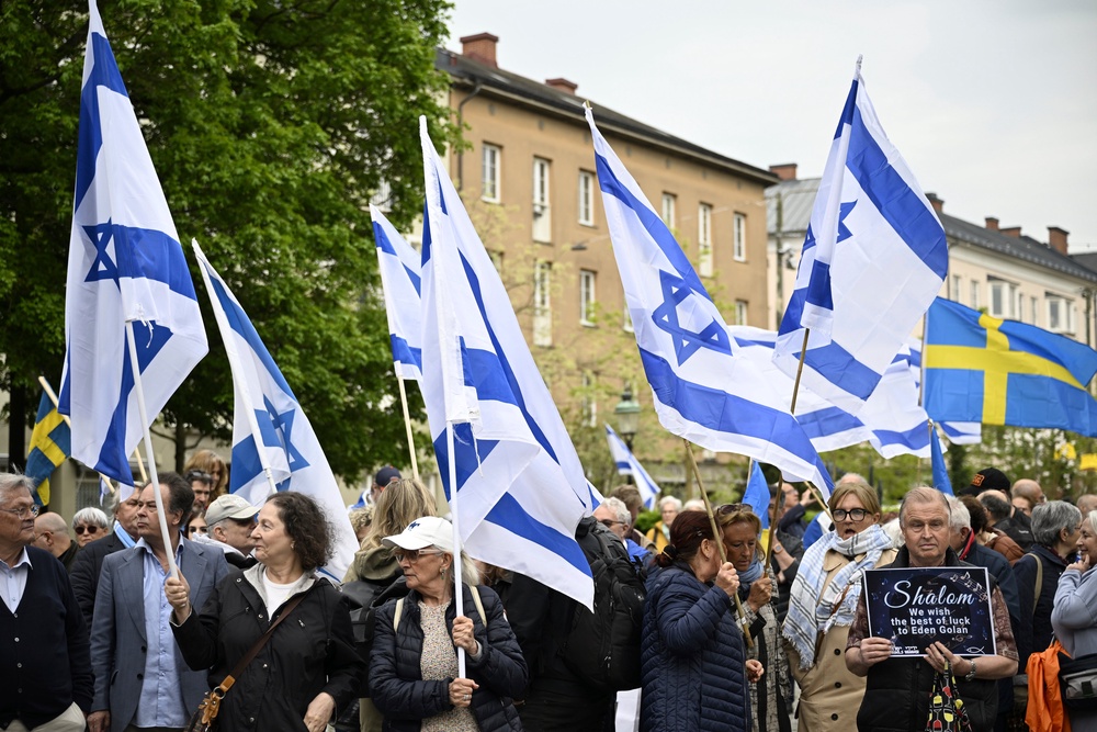 Watch live as thousands protest against Israel’s Eurovision entry ahead ...