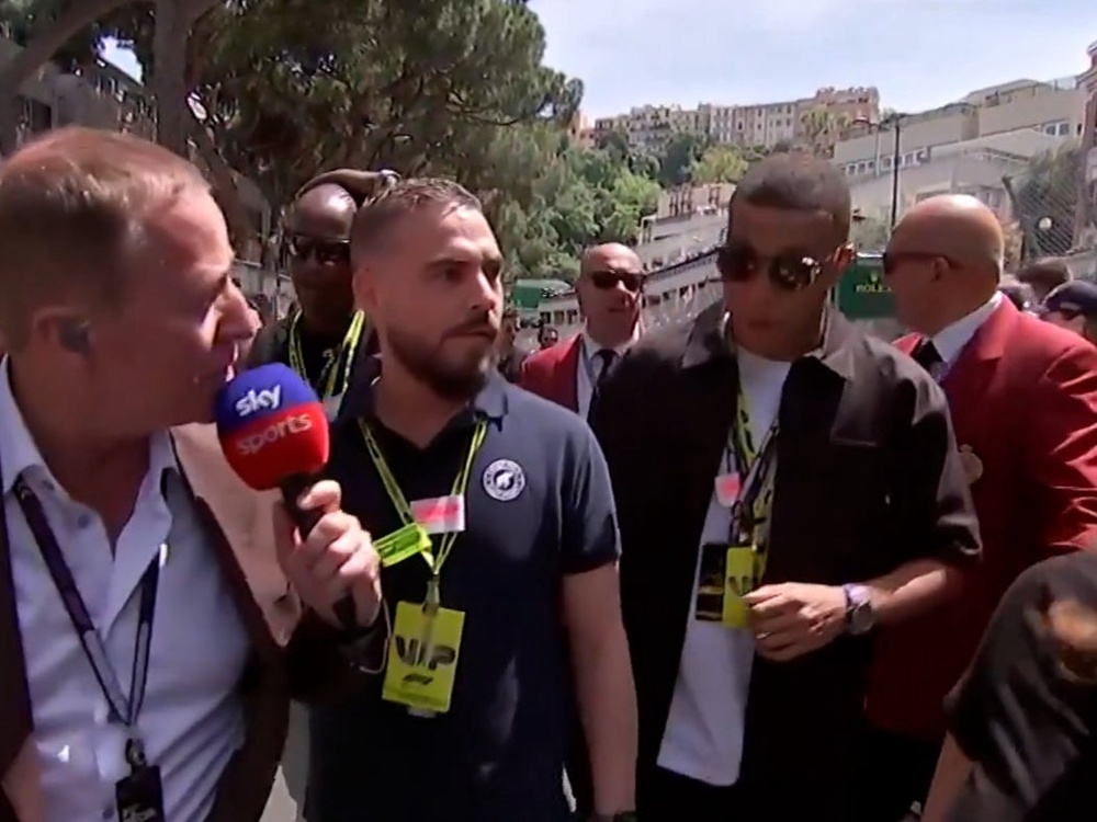 Martin Brundle tells off Kylian Mbappe’s bodyguard on Monaco grid: ‘I’m ...