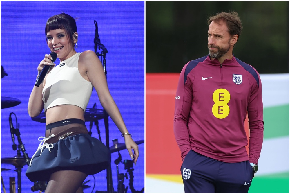Lily Allen makes brutal Gareth Southgate joke ahead of England’s Euro ...