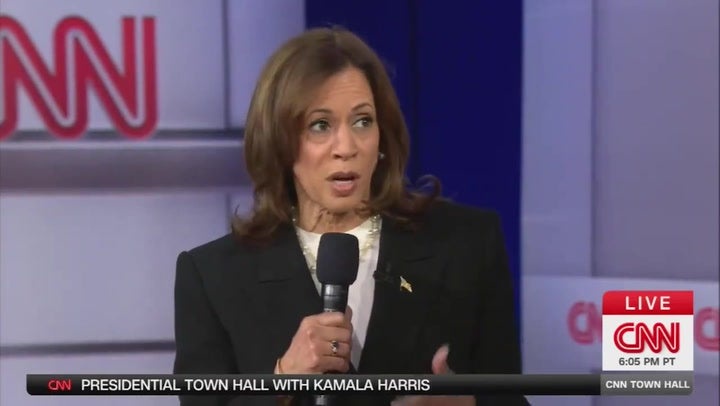 Kamala Harris gives three-word response when asked if Trump is a ‘fascist’