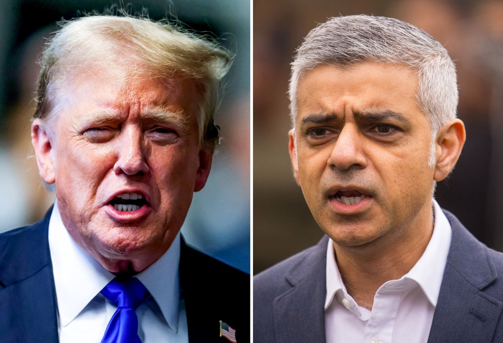 Keir Starmer embroiled in row over Sadiq Khan’s ‘fascism’ jibe at Donald Trump on eve of ...