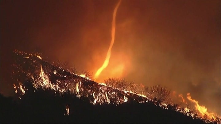 Fire tornadoes: Firefighters in California face a rare and dangerous phenomenon
