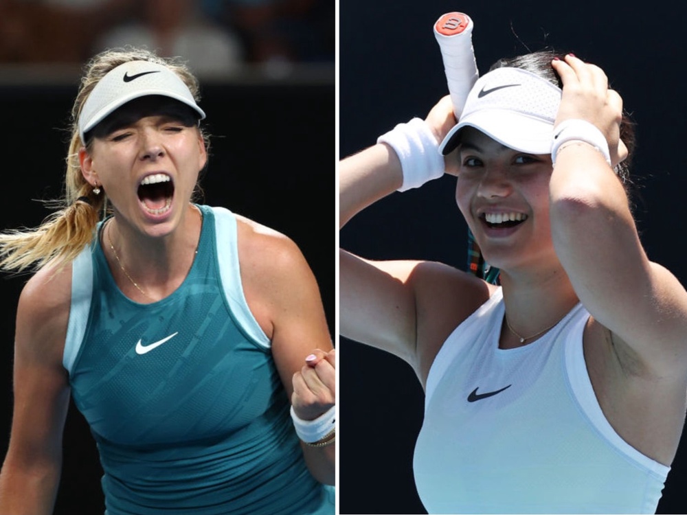 Australian Open LIVE: Katie Boulter and Emma Raducanu make history by ...
