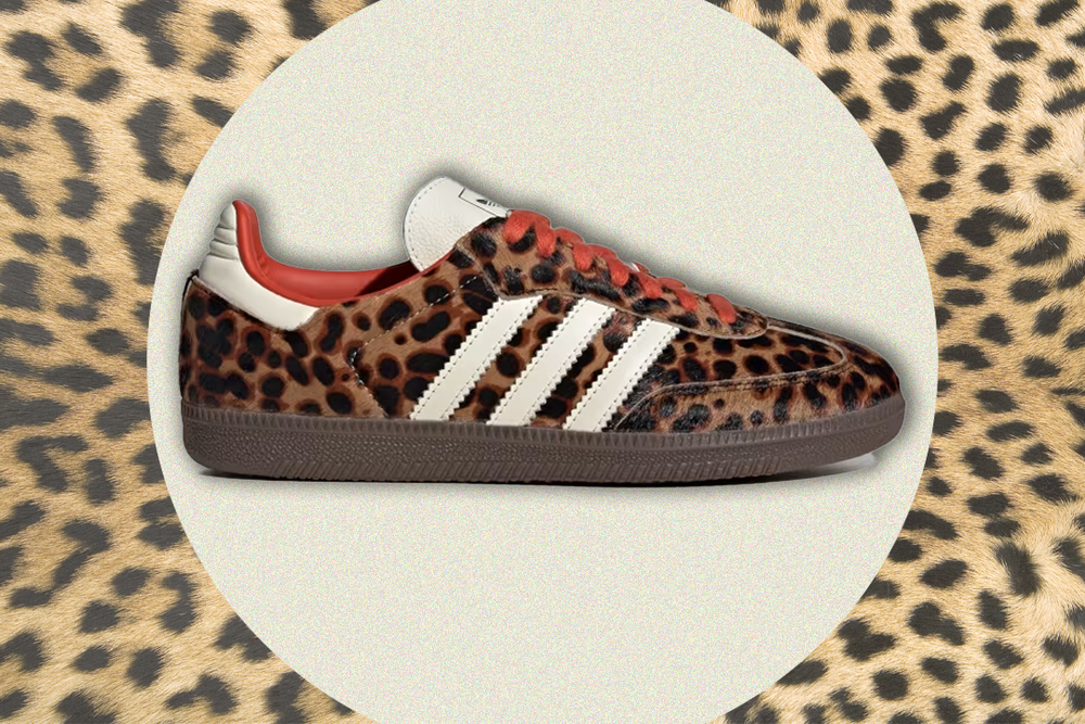 Adidas's leopard print samba trainers are bound to sell out