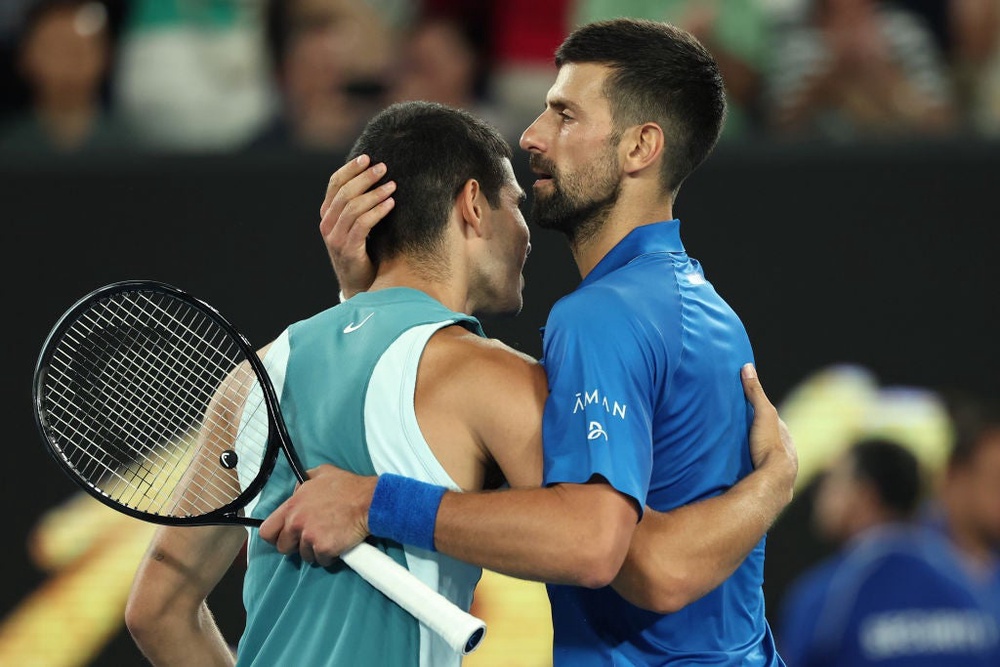 Novak Djokovic overcomes Carlos Alcaraz but ‘concerned’ by injury after epic Australian Open ...