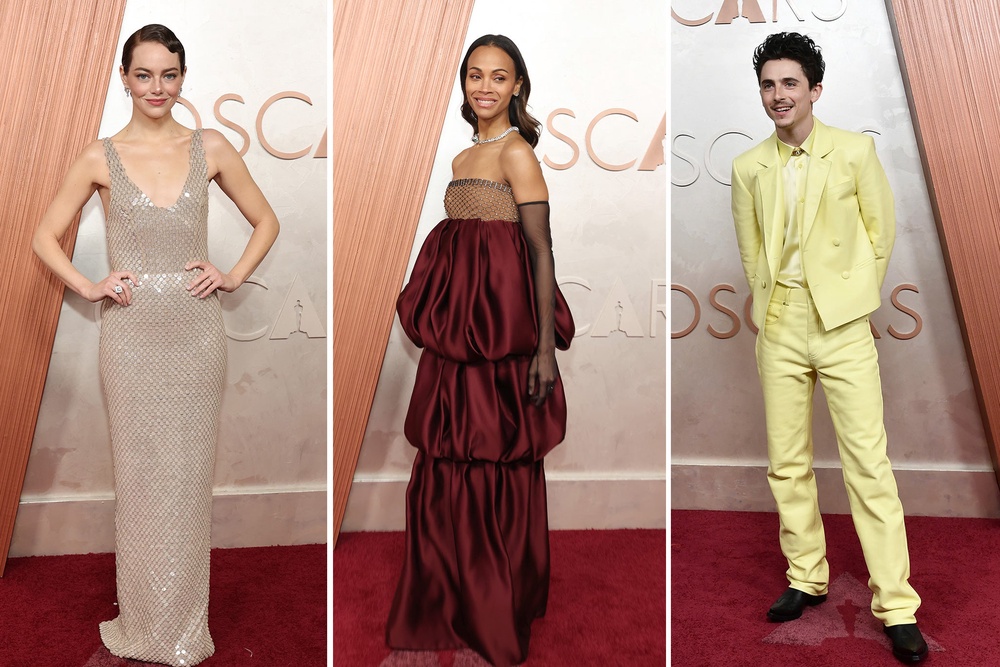 Oscars 2025: Best dressed stars shine on the red carpet