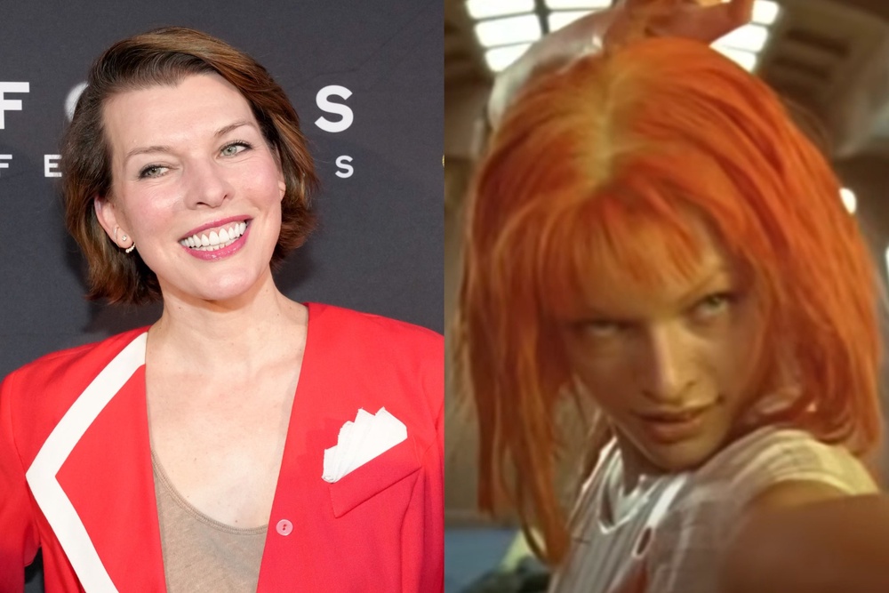 Milla Jovovich reveals iconic Fifth Element look had unfortunate side ...