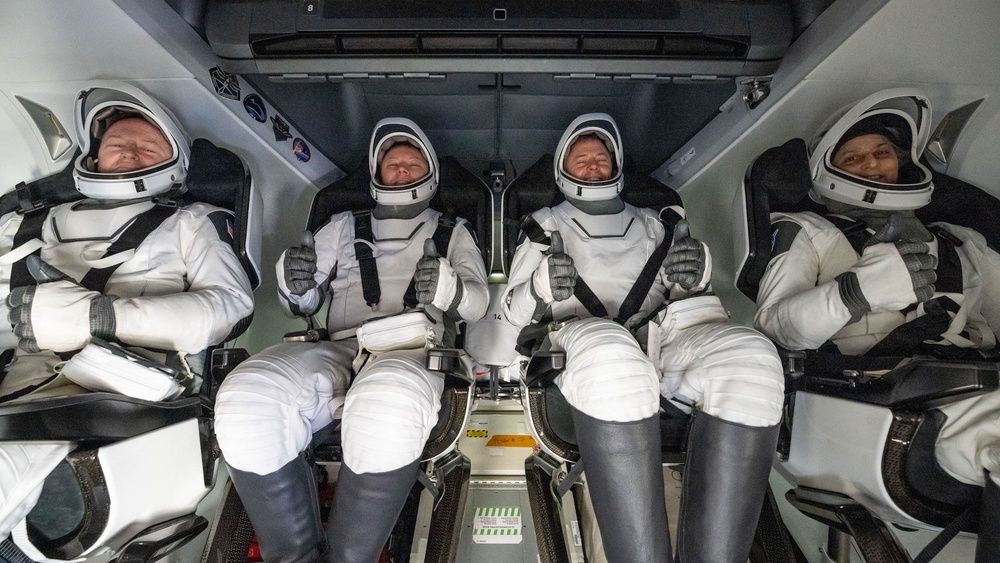 Nasa astronauts return to Earth smiling after nine months stuck in space