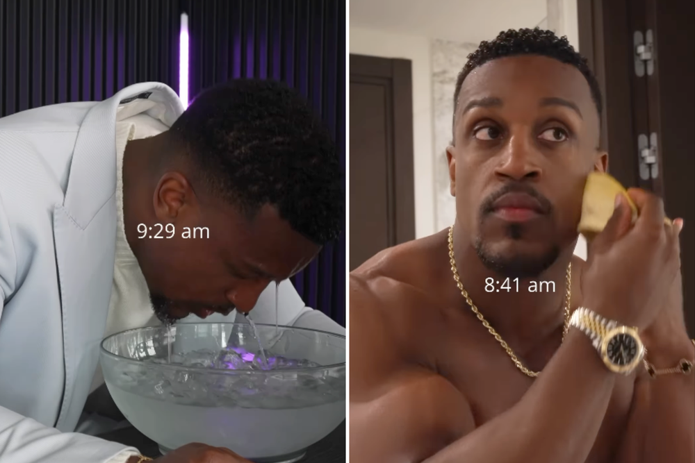 Influencer responds to parodies of his viral morning routine in new ...
