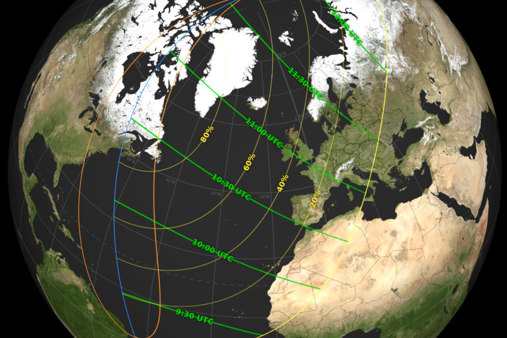 How to see partial solar eclipse from the UK and around the world this ...