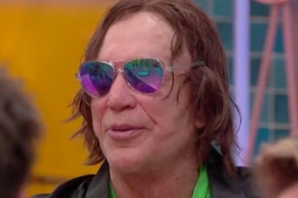Mickey Rourke removed from Celebrity Big Brother after ‘unacceptable ...