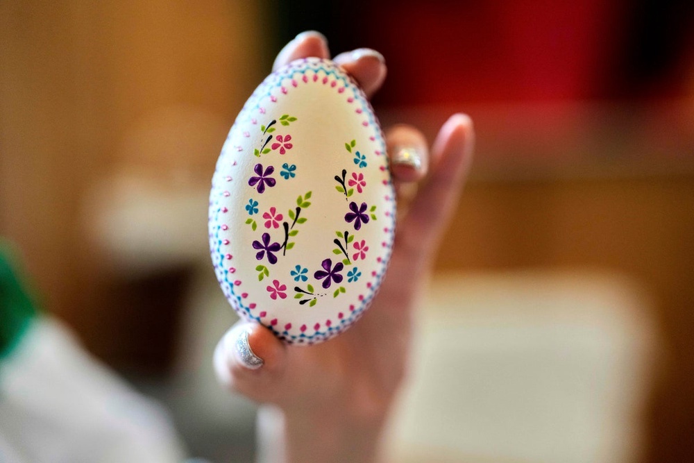 Germany's Sorbian ethnic minority celebrates Easter with egg decorating ...