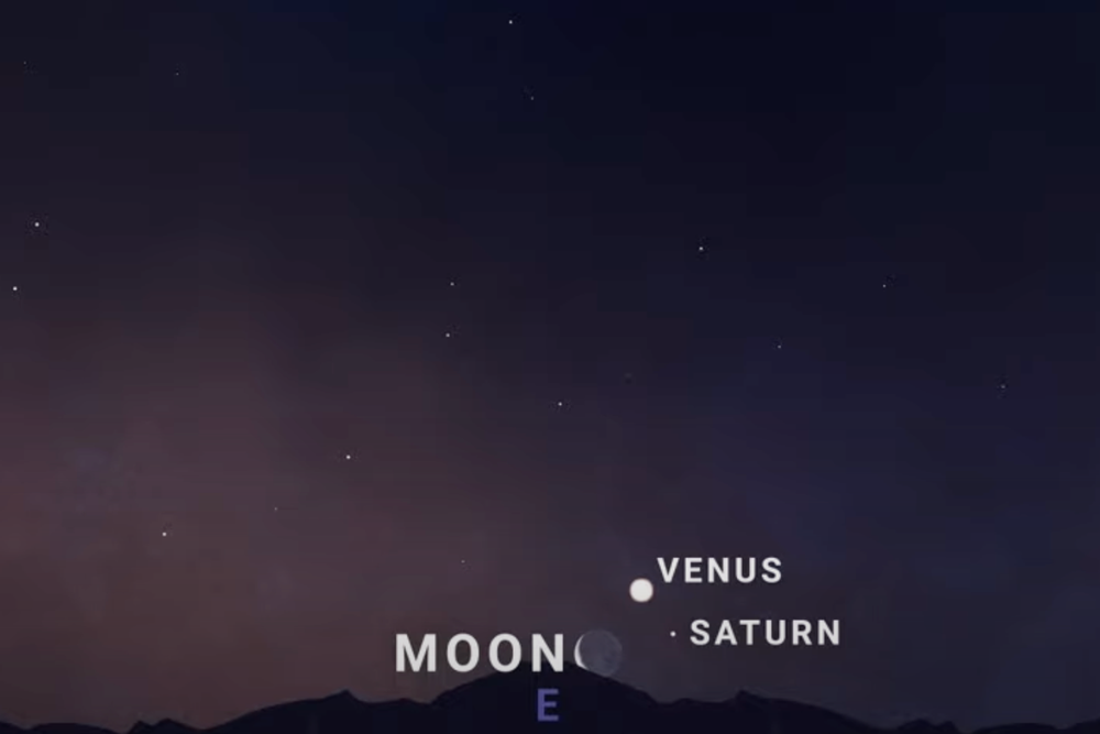 Rare ‘smiley face’ planet alignment to light up night sky this week