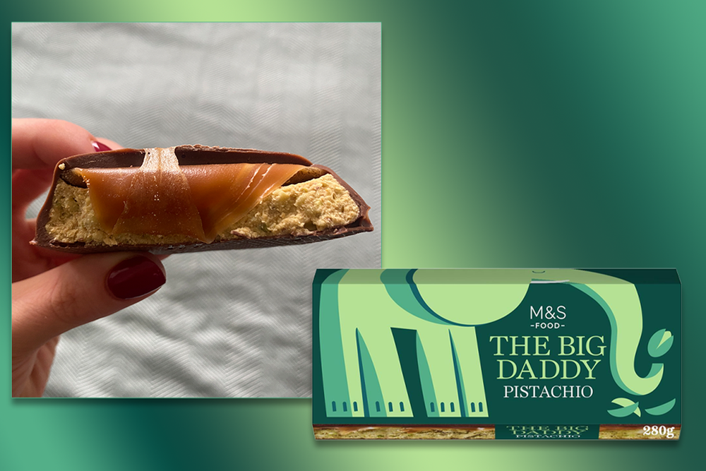 M&S’s big daddy pistachio bar has gone viral – but how does it taste?