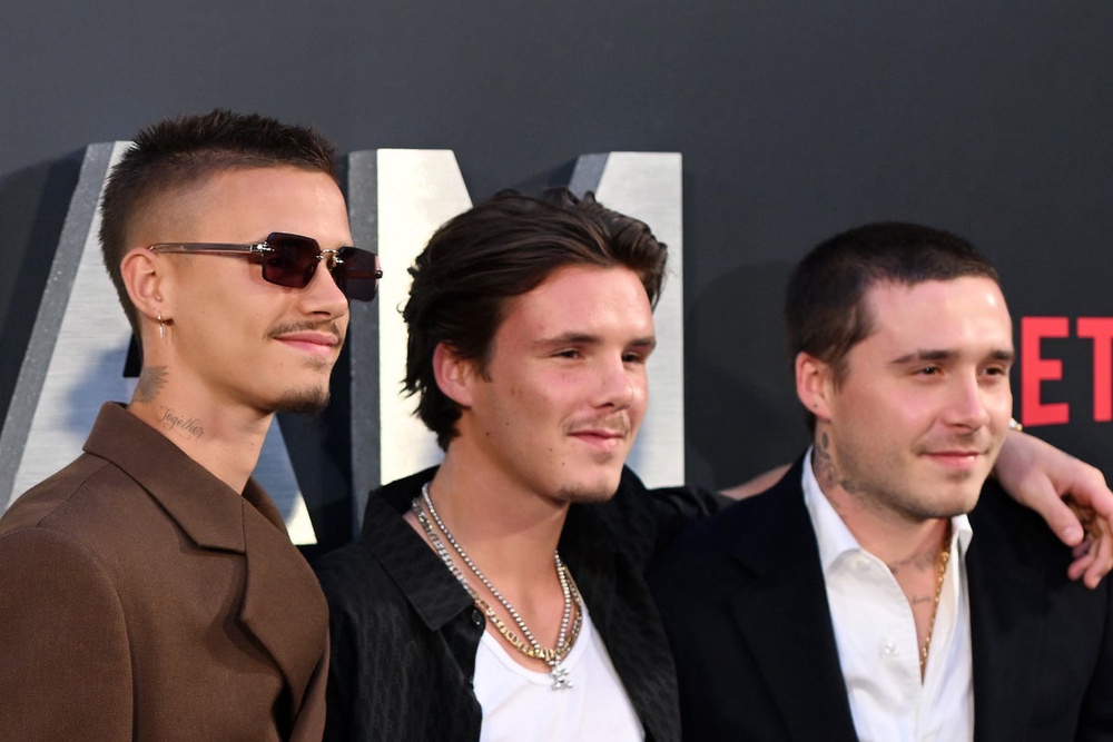 Brooklyn Beckham appears to miss David’s star-studded 50th birthday ...