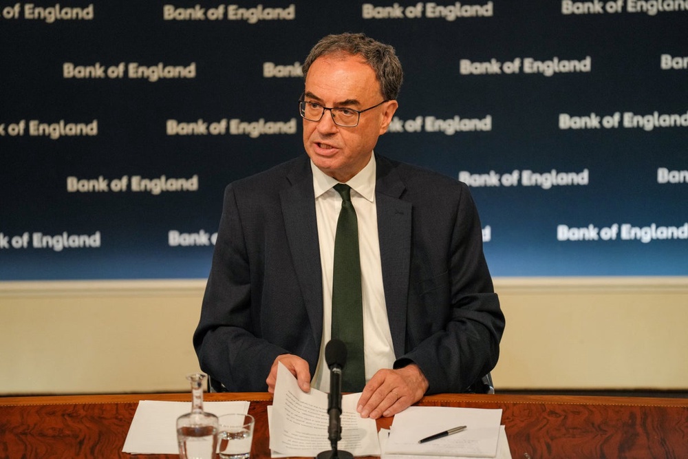 Interest rate cuts could be coming, signals Bank of England governor