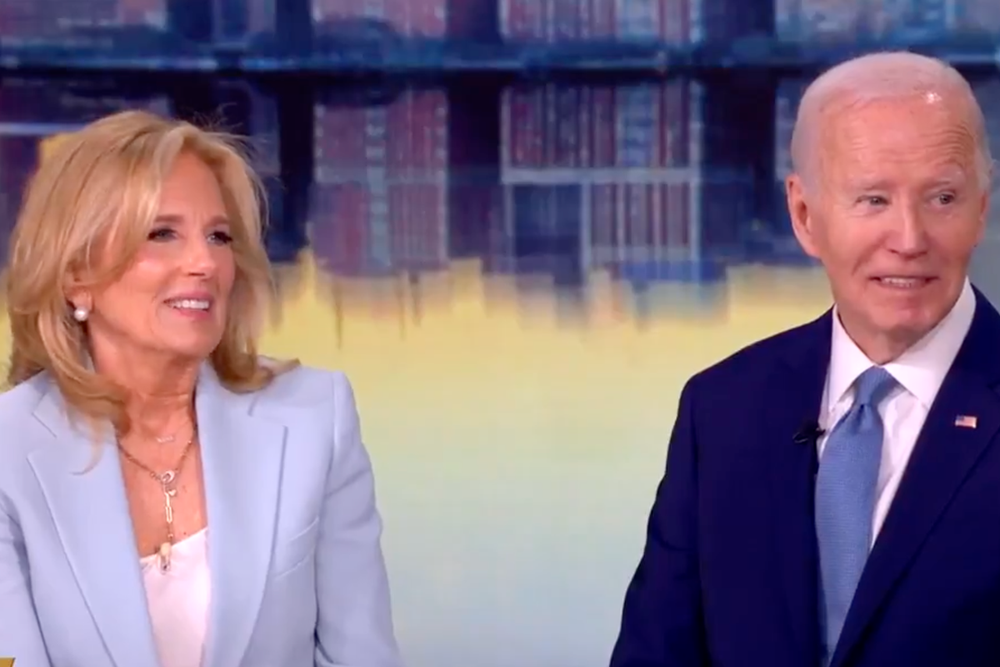 Joe and Jill Biden went on ‘The View’ to let us know they still don’t ...