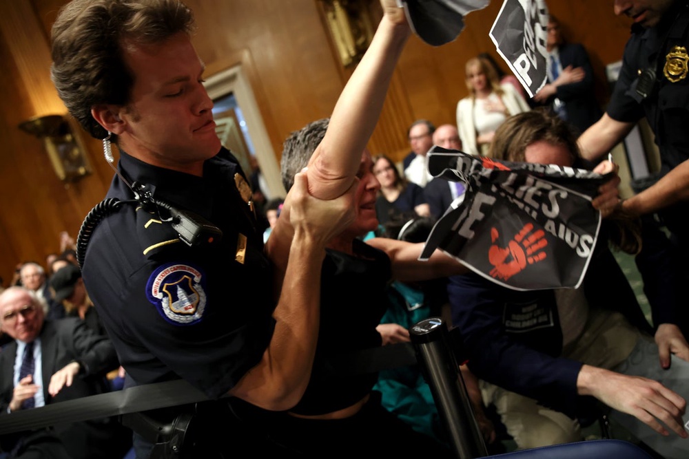 Ben & Jerry’s Ben arrested at Senate hearing protesting the killing of ...