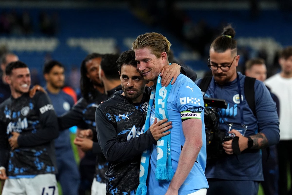 Kevin De Bruyne shares emotional goodbye message to Manchester City fans