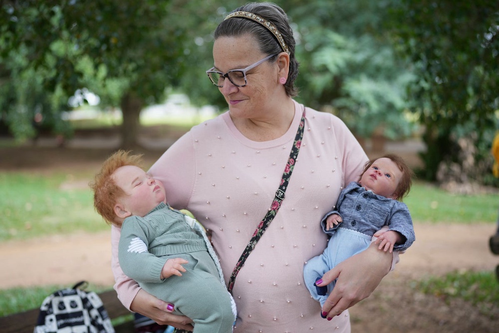 AP PHOTOS: 'Reborn mothers' gather in Sao Paulo for annual meet-up