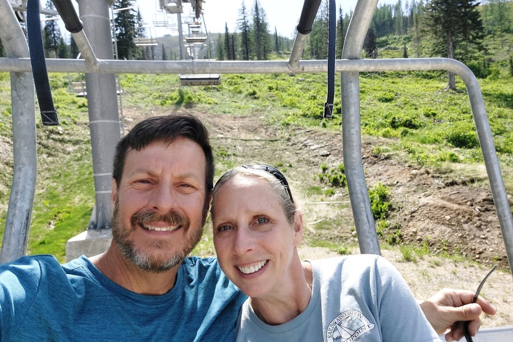 Miracle escape for man pinned face-down in icy creek by 700lb boulder