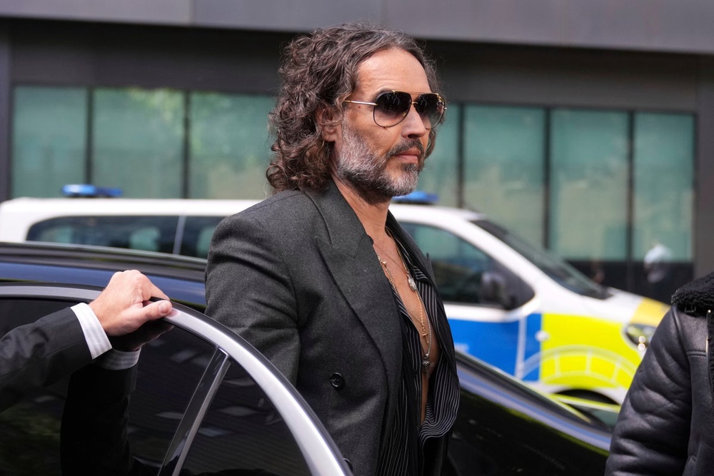 Russell Brand pleads not guilty to sex offence charges including rape ...