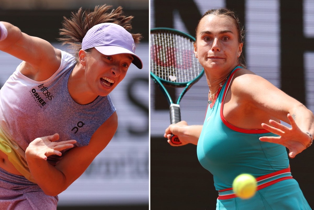 Iga Swiatek vs Aryna Sabalenka start time: When is blockbuster French ...