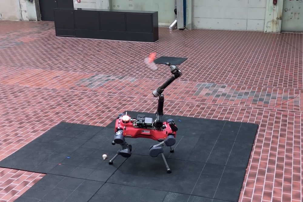 Watch: AI-powered robot learns to play badminton against humans