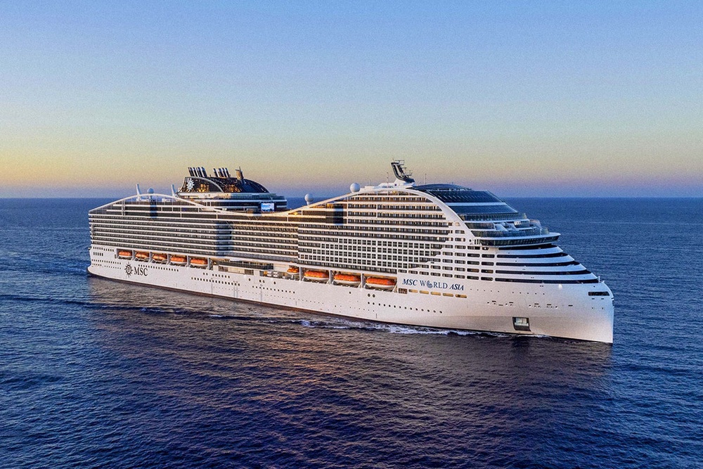 A first look at the new features on board MSC World Asia ahead of its ...