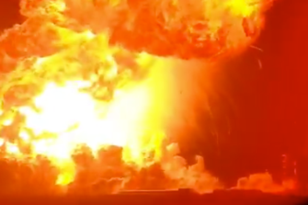 Watch: Elon Musk’s SpaceX Starship rocket engulfed by flames in explosion