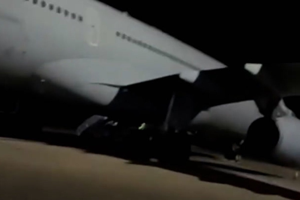 Pro-Palestine activists ‘damage military aircraft at RAF base’