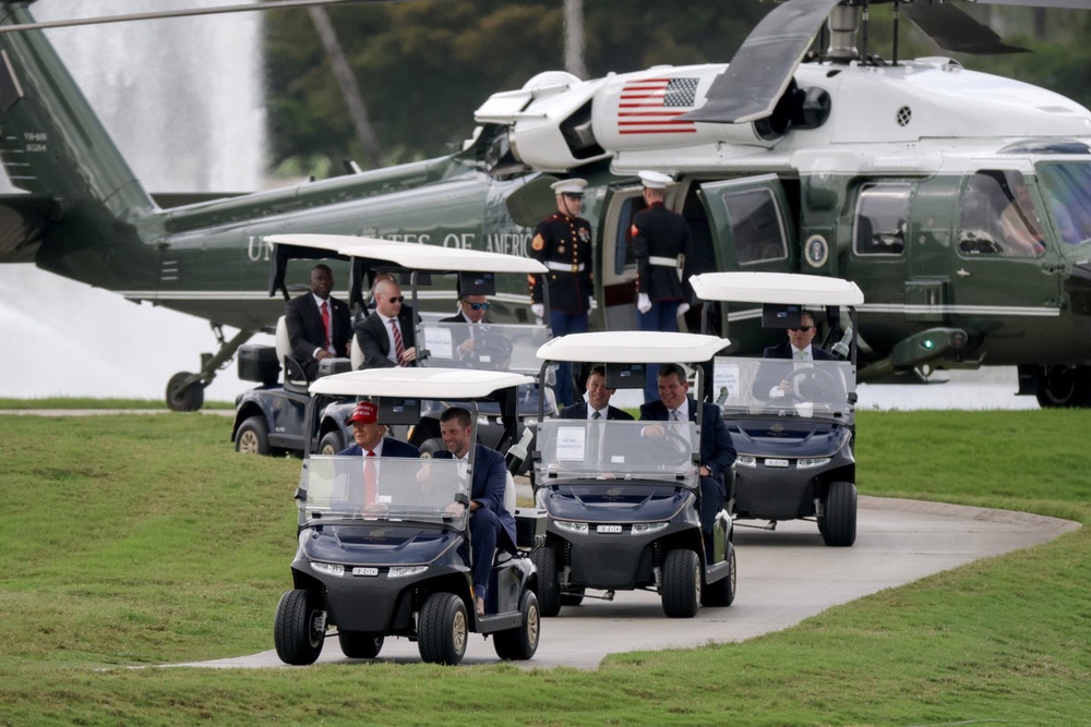 Trump’s Secret Service detail to pay $600K for golf carts and port-a ...