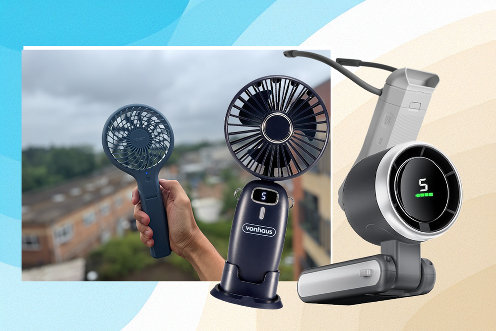 Best portable fans to cool you down on the go