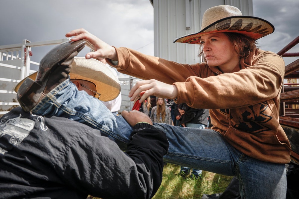 Women buck trend, look to grow rodeo sport of ranch bronc riding